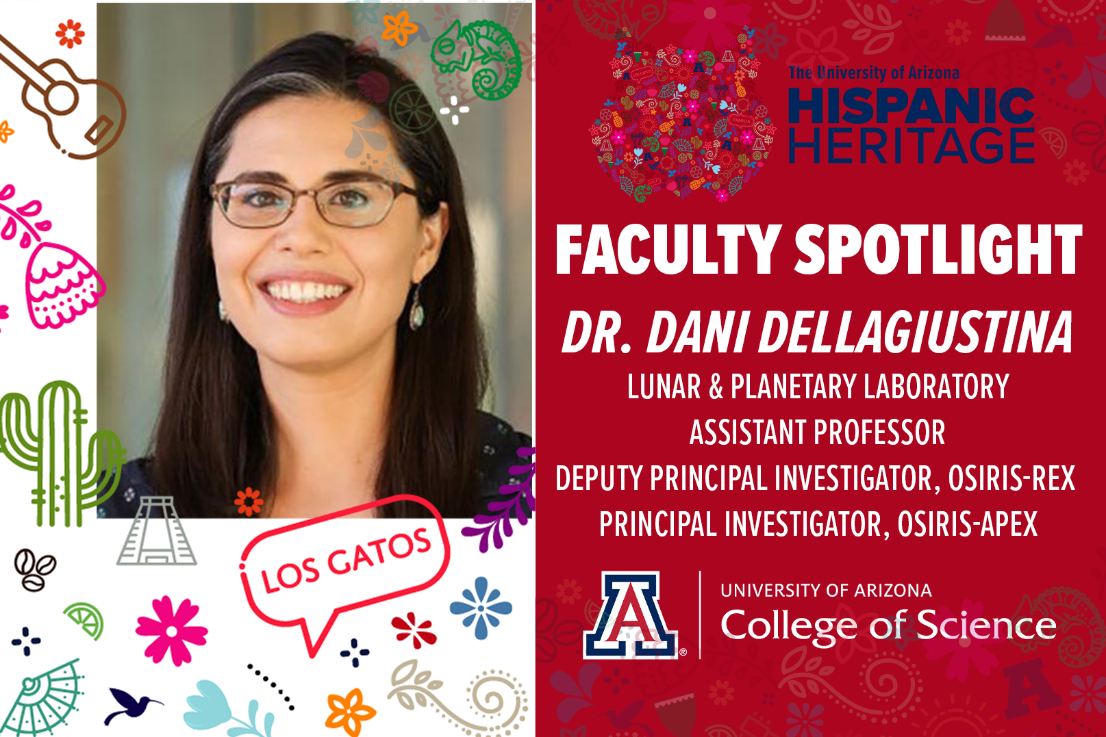 Hispanic Heritage Month Faculty Spotlight: Dr. Dani DellaGiustina ...